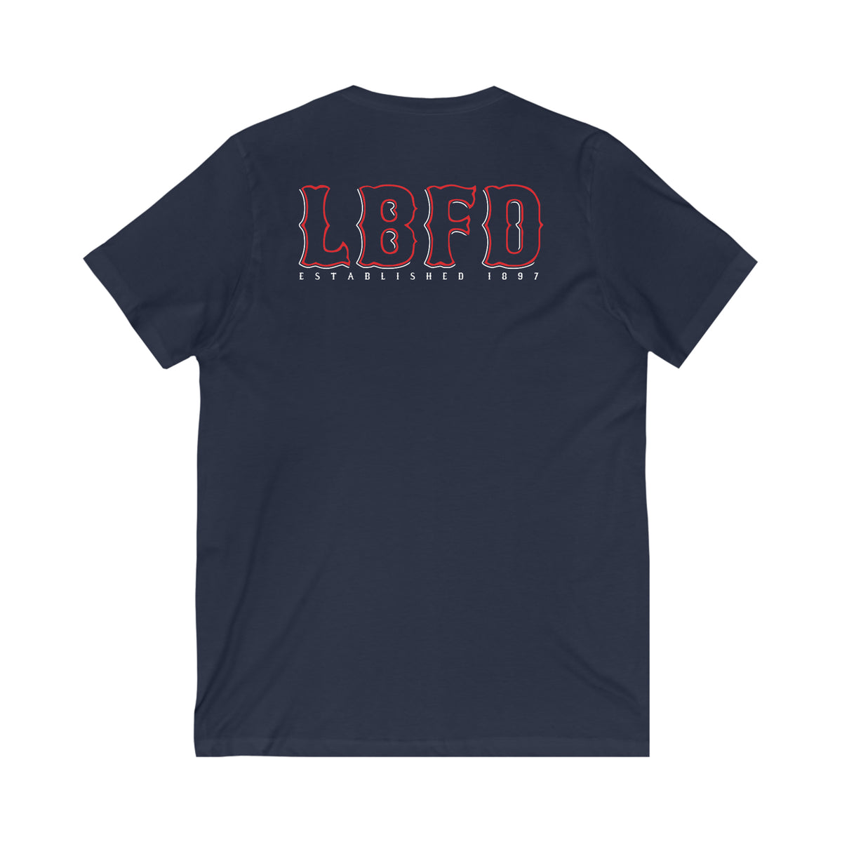 LBFD Old School mens v neck – Freedom Forged Offroad