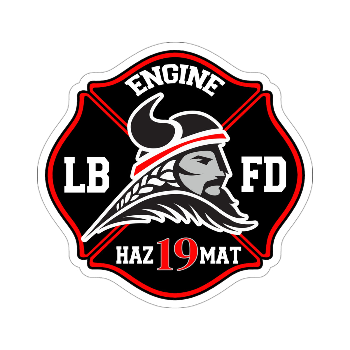 19s Viking Die-Cut Stickers – Freedom Forged Offroad